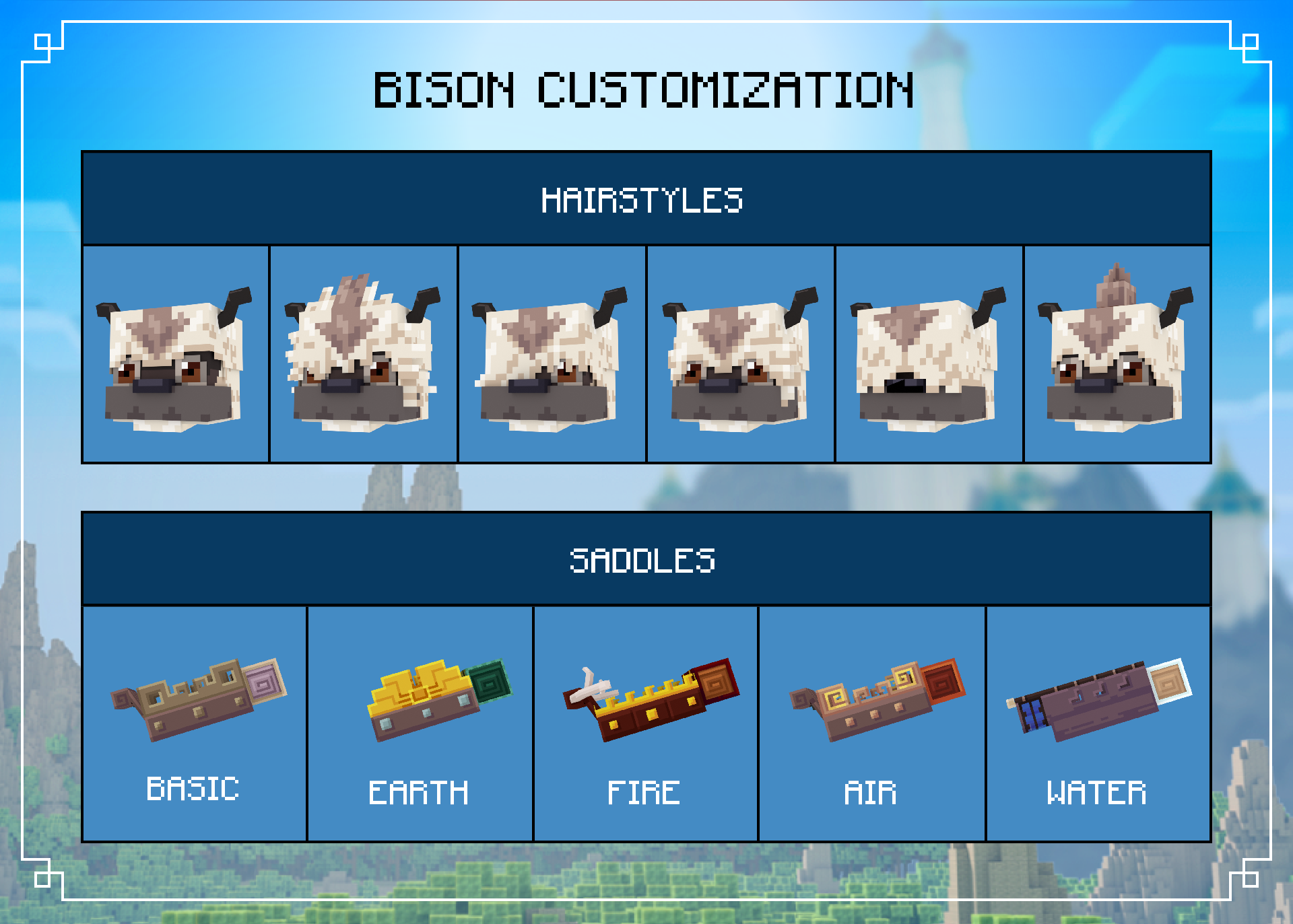 Taming a Bison, Bison Moods, & Customization – Gamemode One