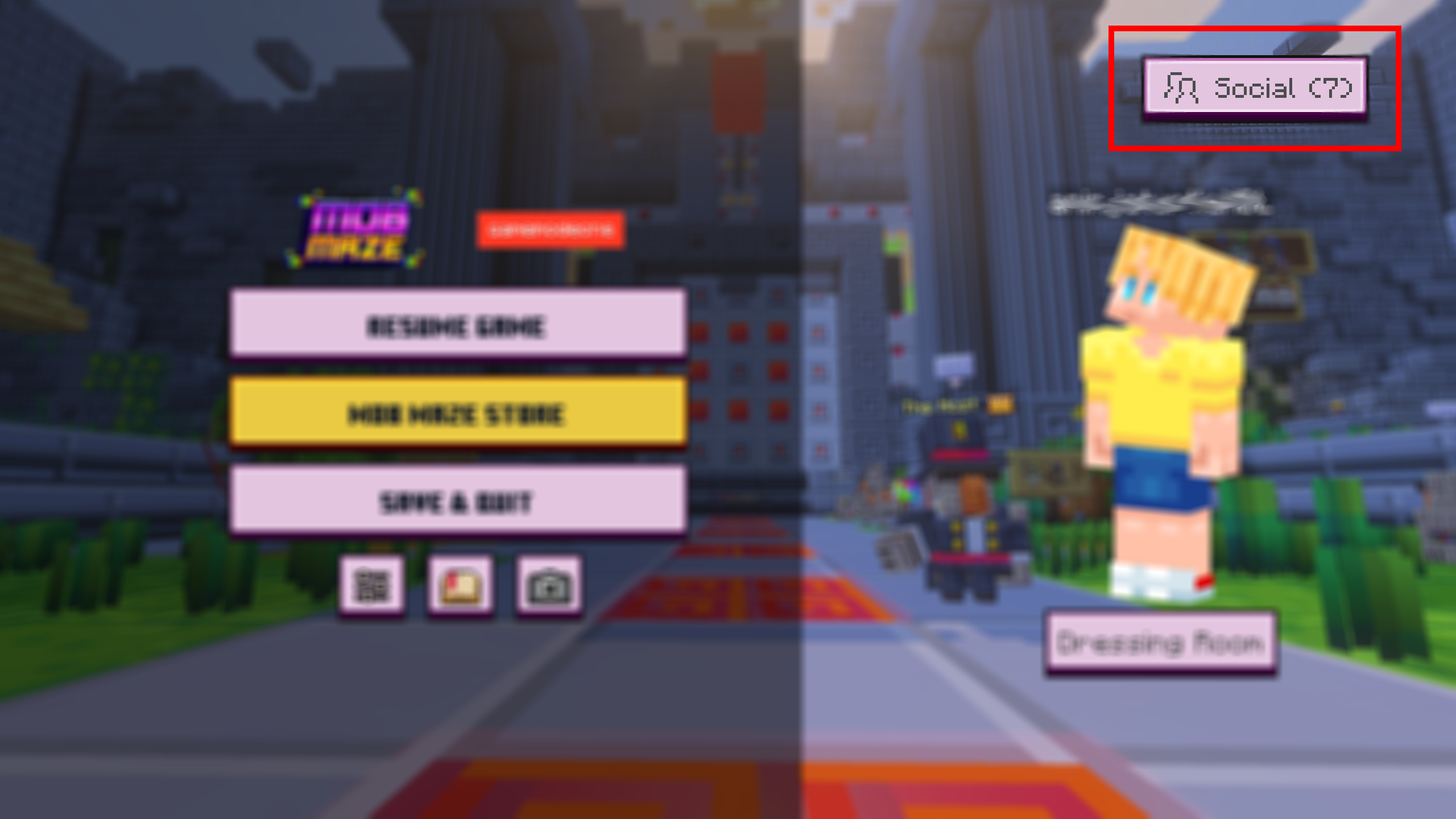 How to play with friends on Mob Maze? – Gamemode One