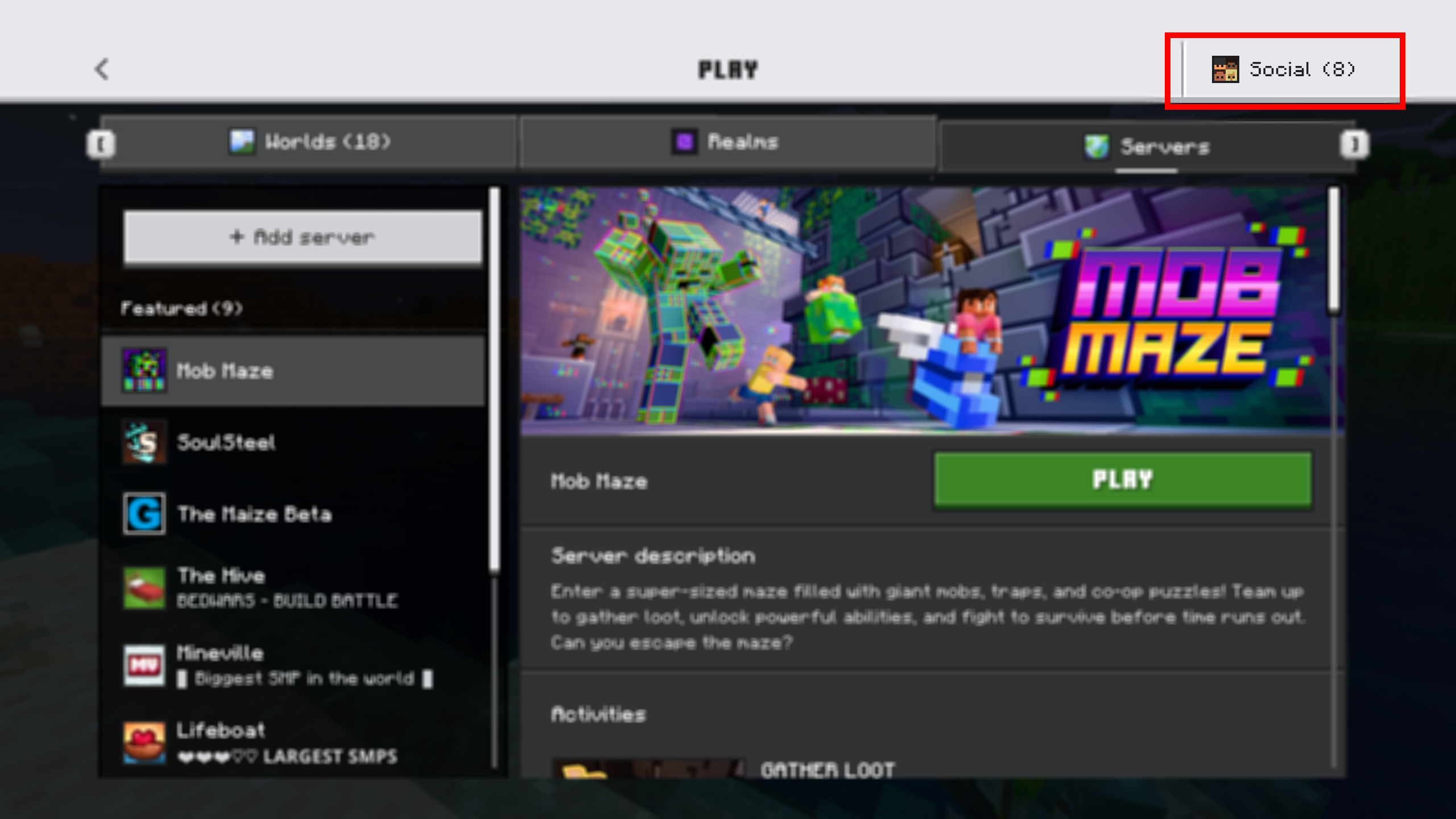 How to play with friends on Mob Maze? – Gamemode One